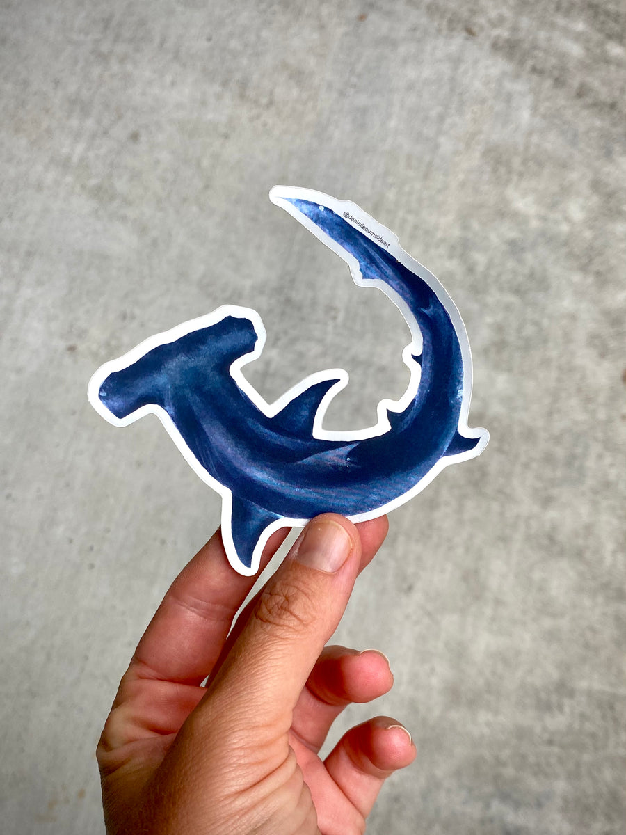 Hammerhead Sticker – danielleburnside